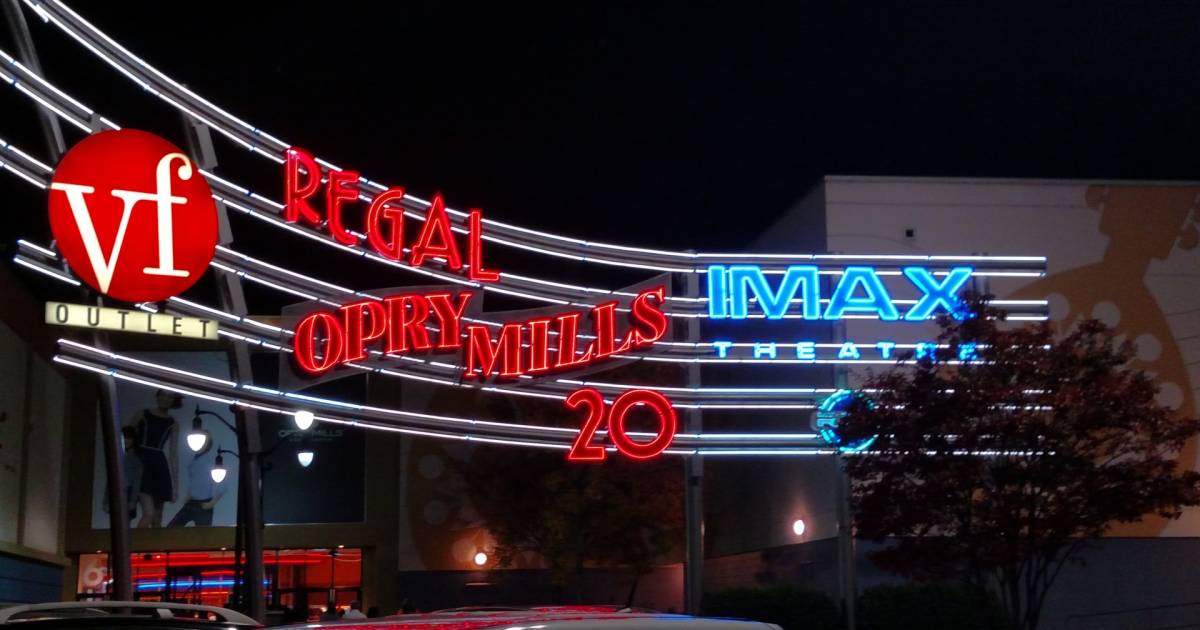 Regal Opry Mills ScreenX, 4DX, & IMAX in Nashville: contact details ...